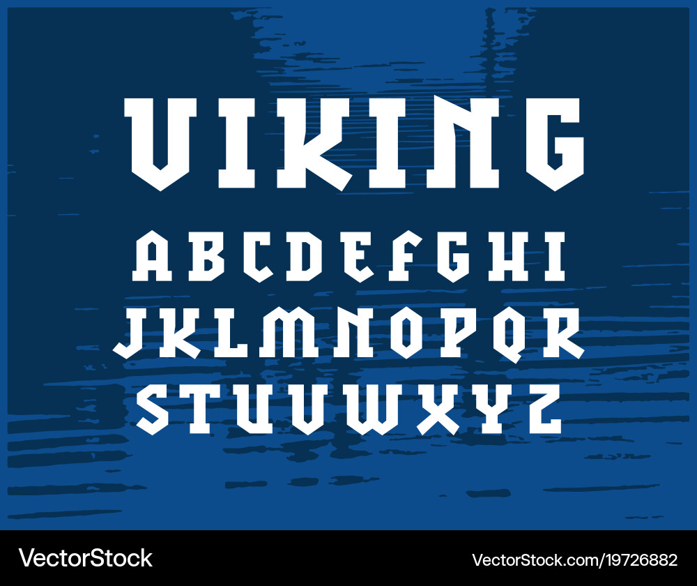 Slab serif font in military style Royalty Free Vector Image