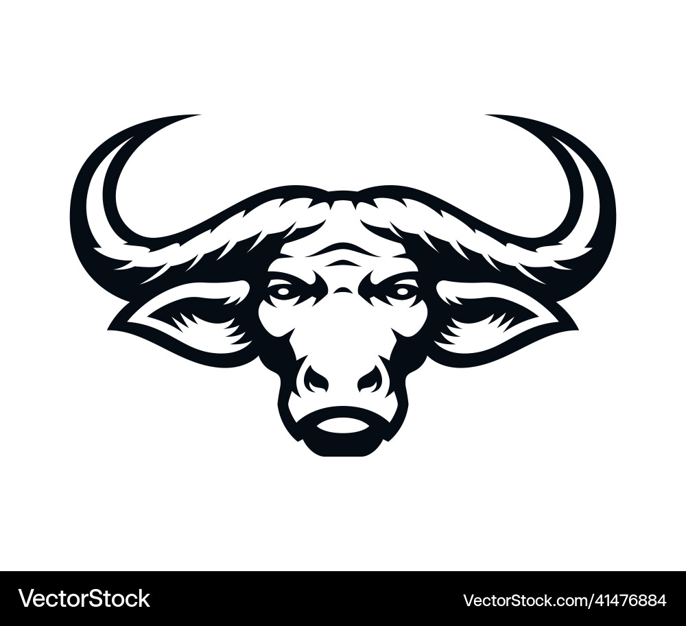 Bull Head Emblem Royalty Free Vector Image - VectorStock