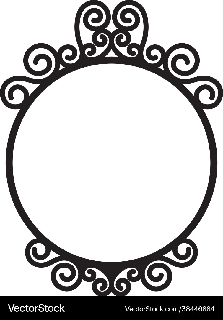 Eenvoudige Victoriaanse Frame Vector 431,798 Victorian Vector Frame