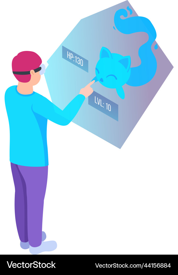 Virtual reality icon Royalty Free Vector Image