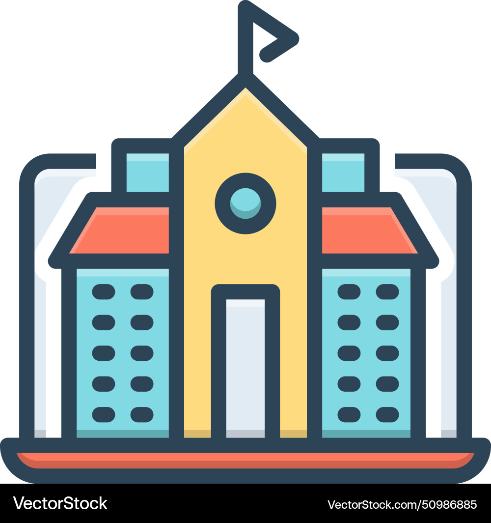 Online academy Royalty Free Vector Image - VectorStock