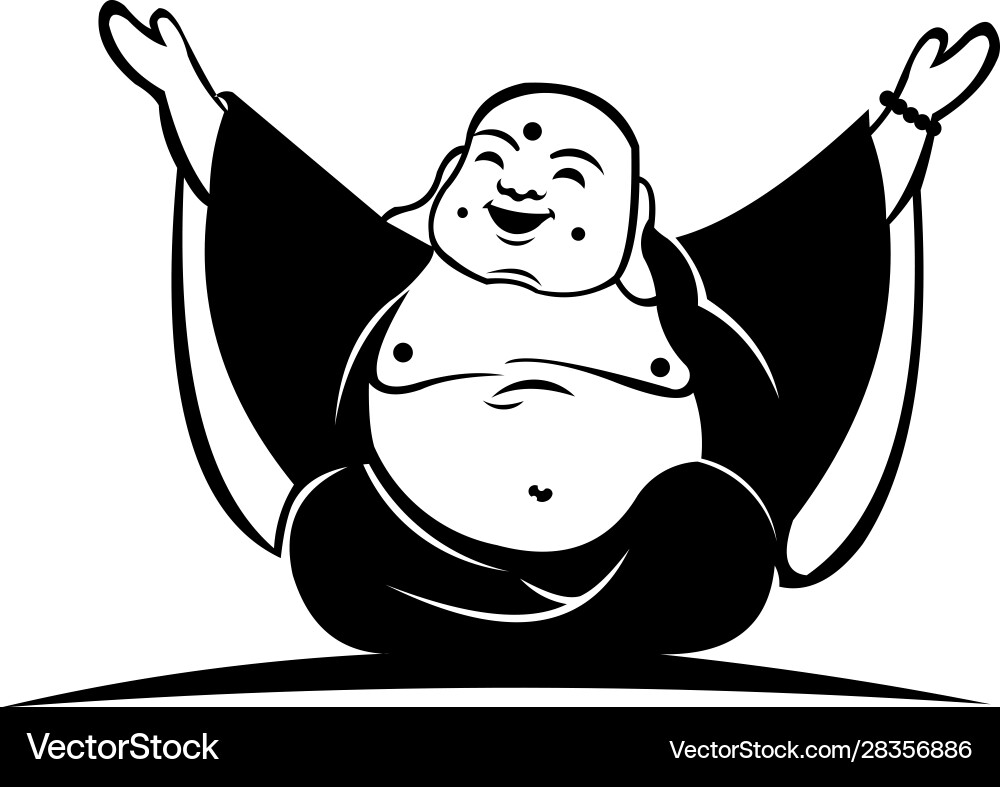 Buddha statue icon Royalty Free Vector Image - VectorStock