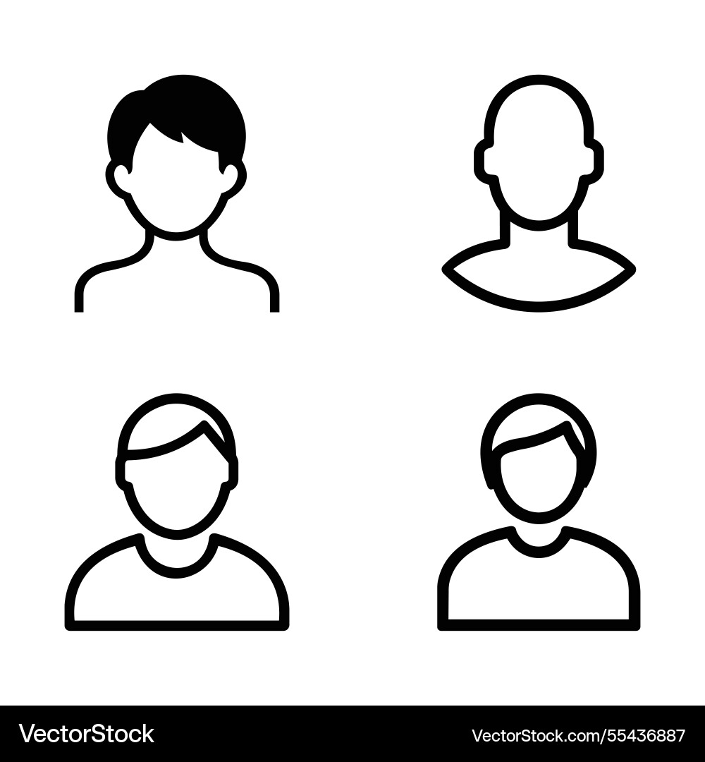 Avatar icon creator default Royalty Free Vector Image