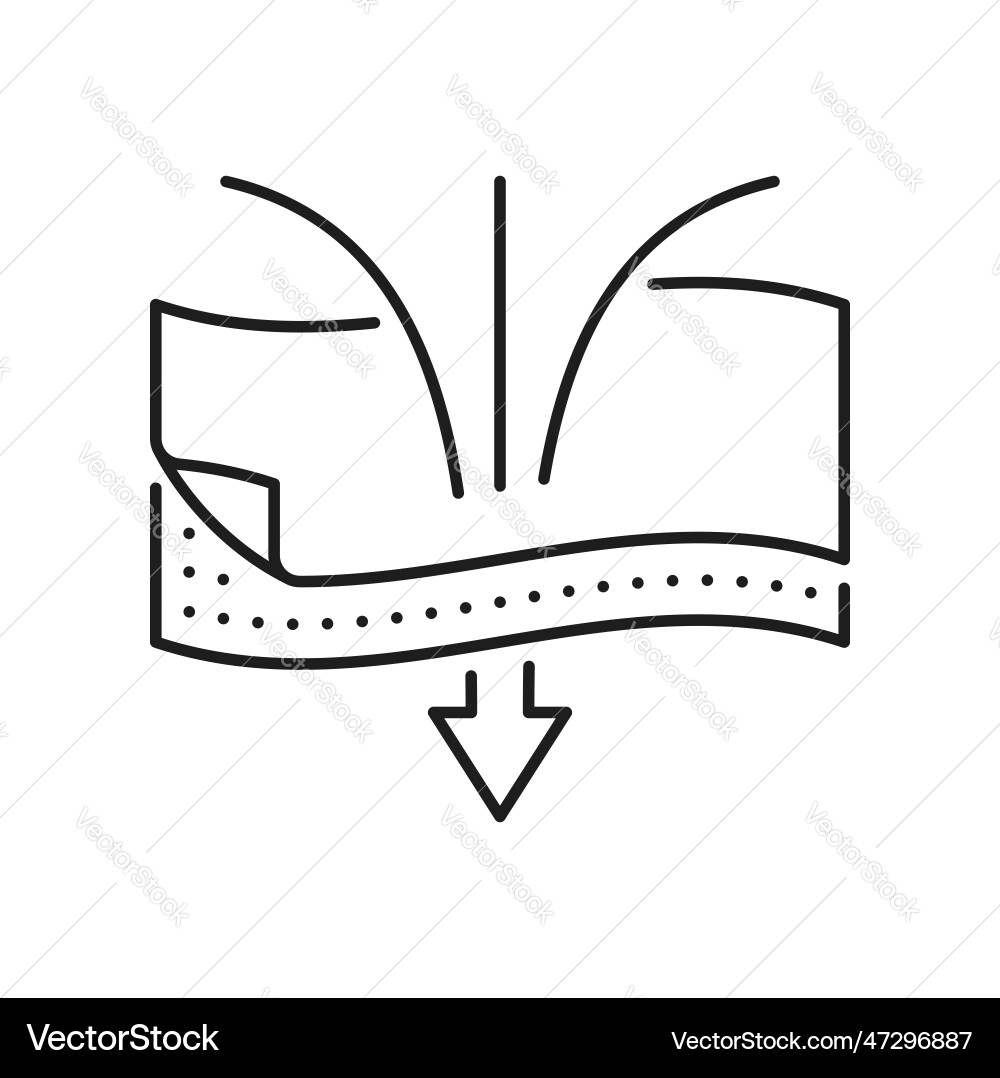 Fiber Layer Membrane Icon Royalty Free Vector Image
