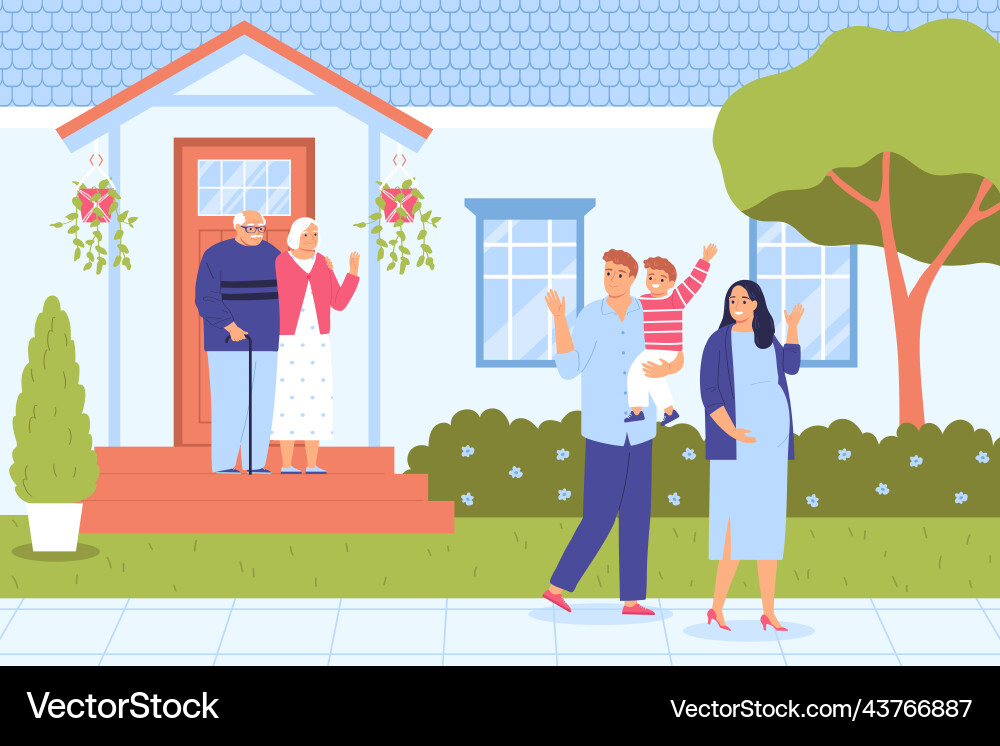 Leaving home Royalty Free Vector Image - VectorStock