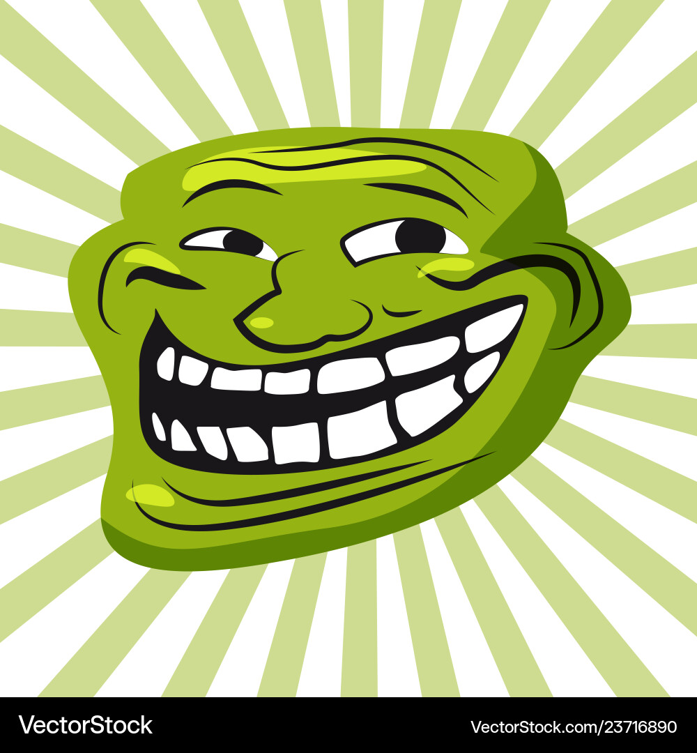 Troll Gezicht Emoticon Facebook Poster: Lol Troll Face Meme