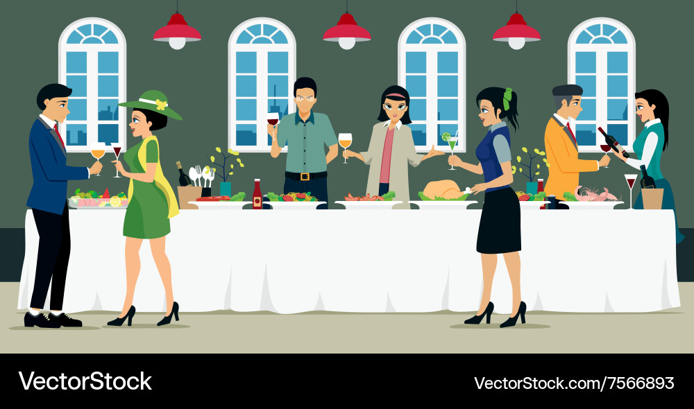Catering Royalty Free Vector Image - VectorStock