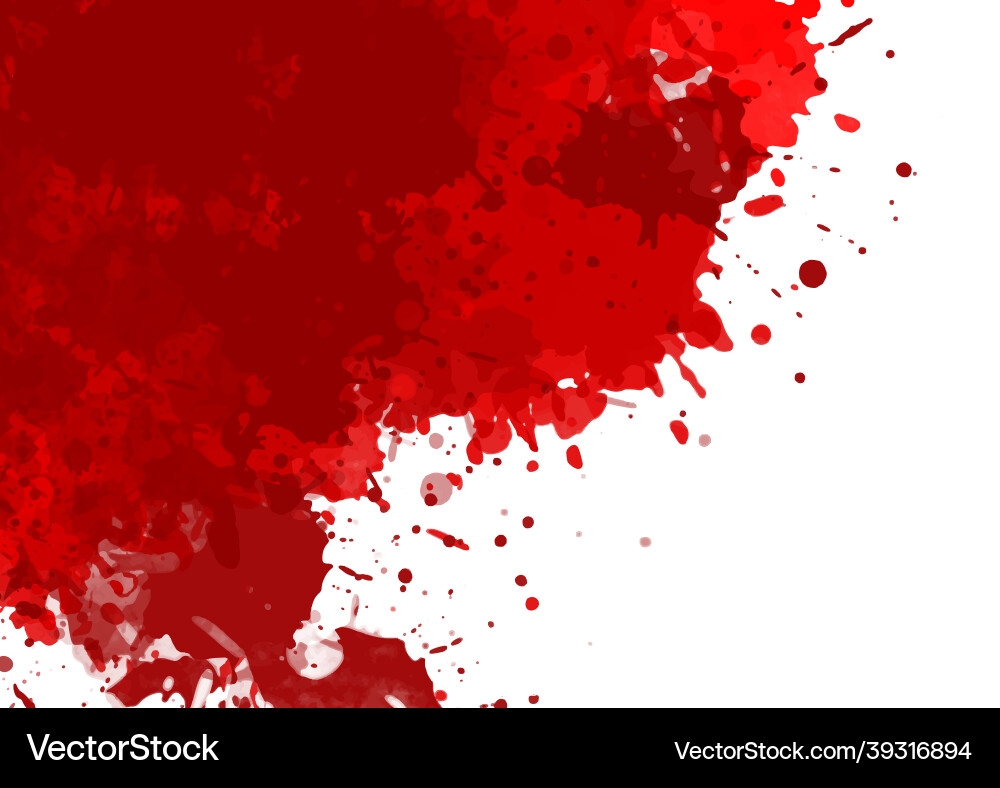 Halloween Blood Splatter Background Royalty Free Vector