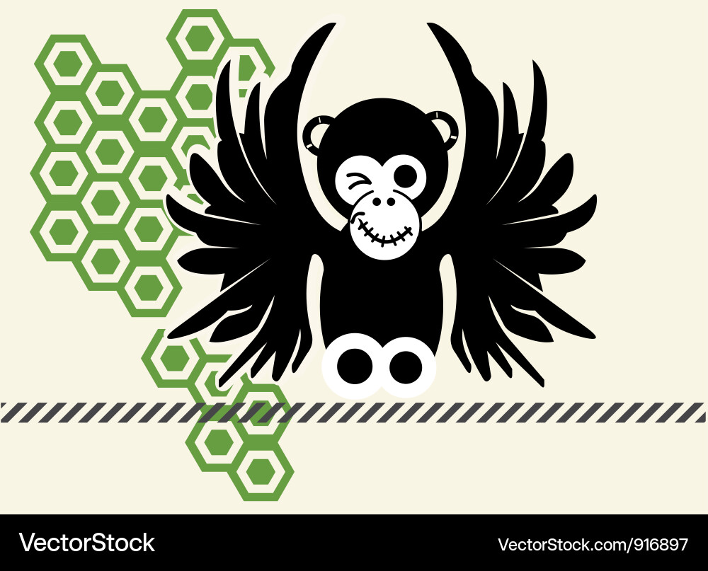 Monkey Royalty Free Vector Image - VectorStock