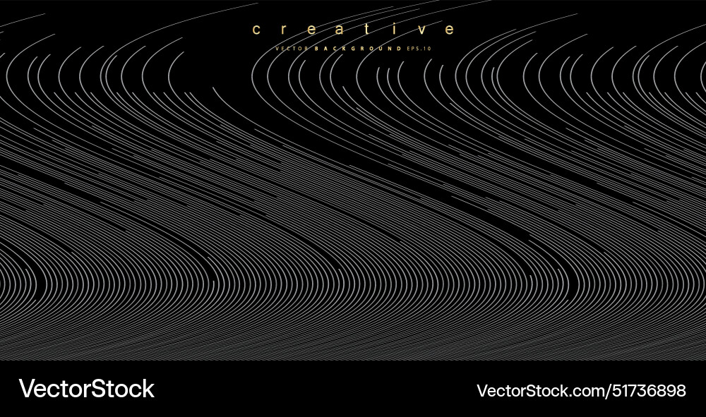 Abstract technology backgrounds by wave lines Vector Image