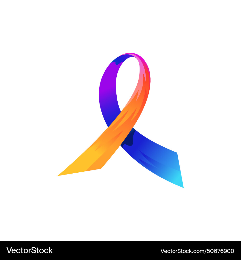 Cancer logo design Royalty Free Vector Image - VectorStock
