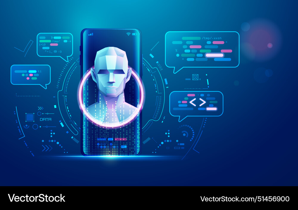 Chatbots Royalty Free Vector Image - VectorStock