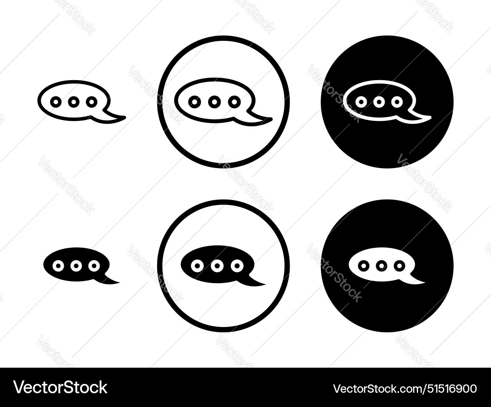 Comment icon Royalty Free Vector Image - VectorStock