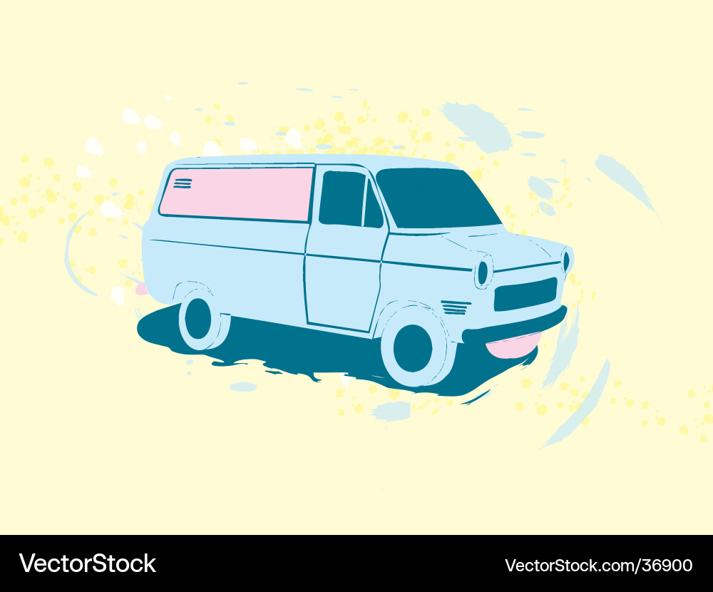 Gothic van Royalty Free Vector Image - VectorStock
