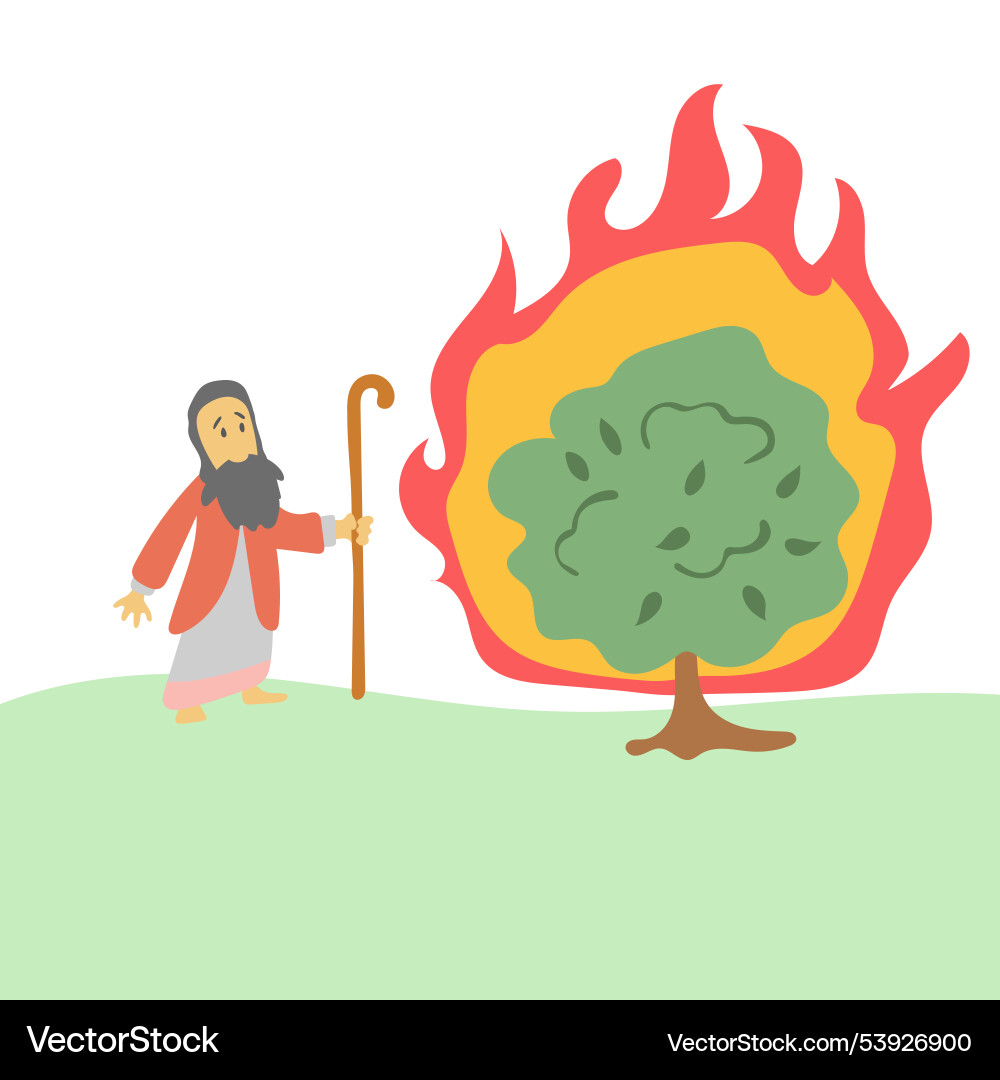 Moses And The Burning Bush