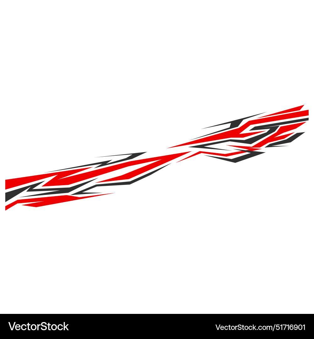 Racing car sticker design modern stickers Vector Image