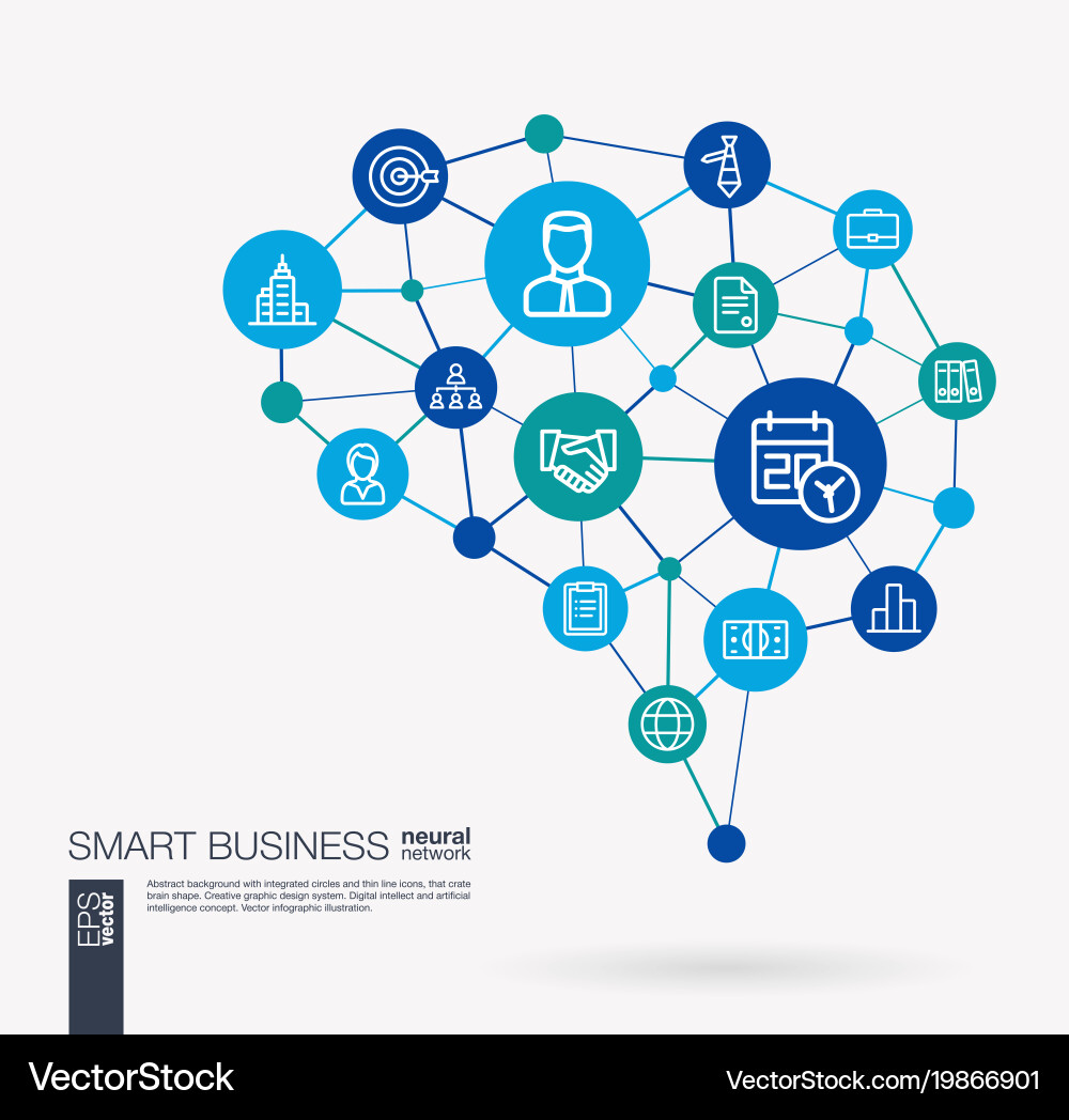 Smart Network & Innovation Royalty Free Vector Image