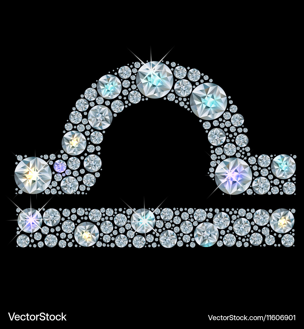 Zodiac libra Royalty Free Vector Image - VectorStock
