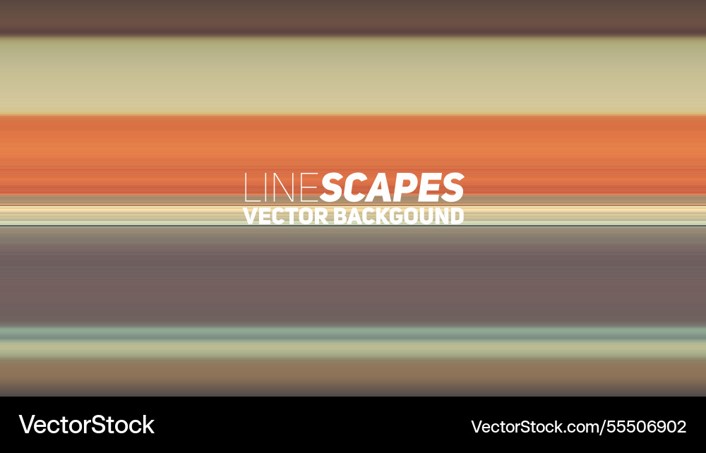 Linescapes gradient background minimal Royalty Free Vector