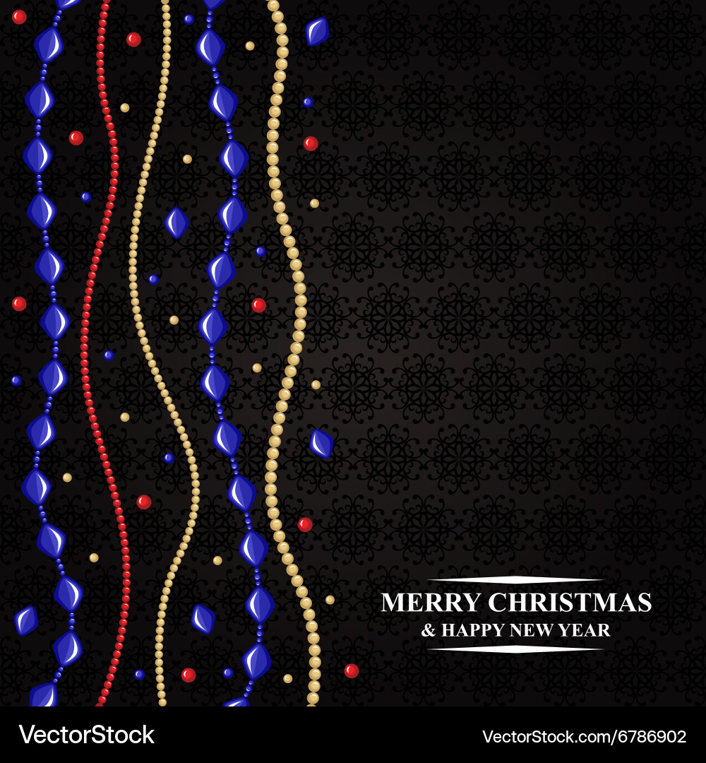 Patterned card Royalty Free Vector Image - VectorStock