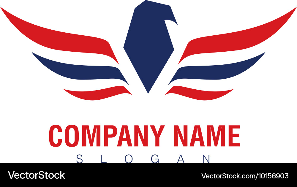 American Eagle Logo Royalty Free Vector Image - VectorStock