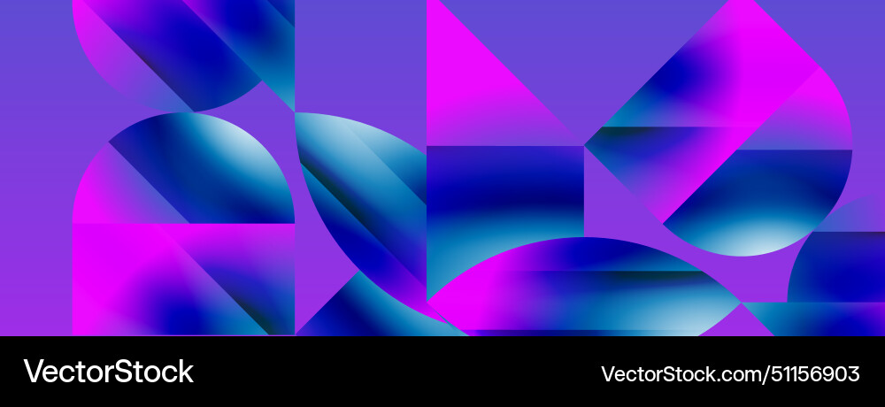 Colorful purple and electric blue pattern Vector Image