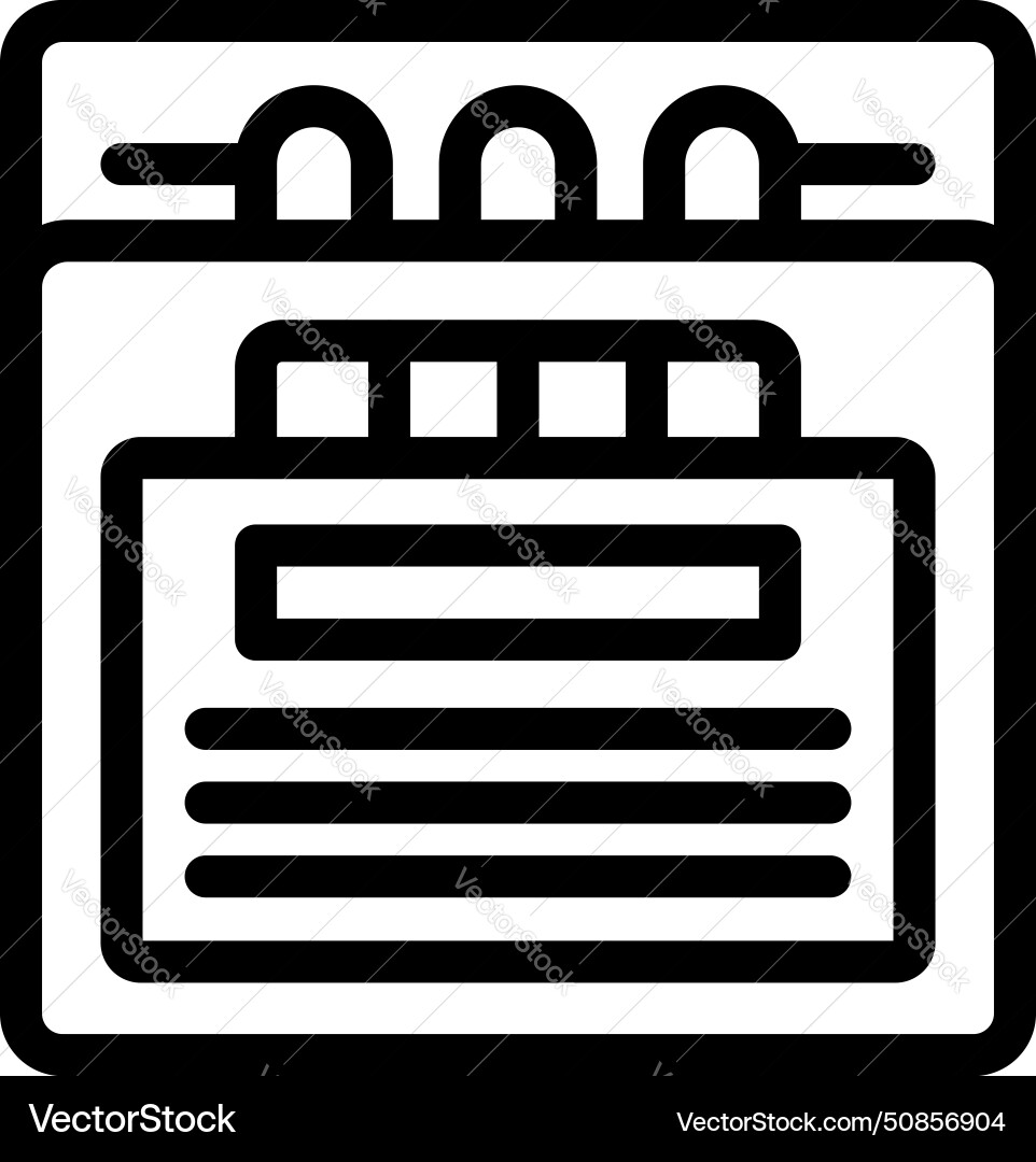 Biodegradable filler icon outline animal Vector Image