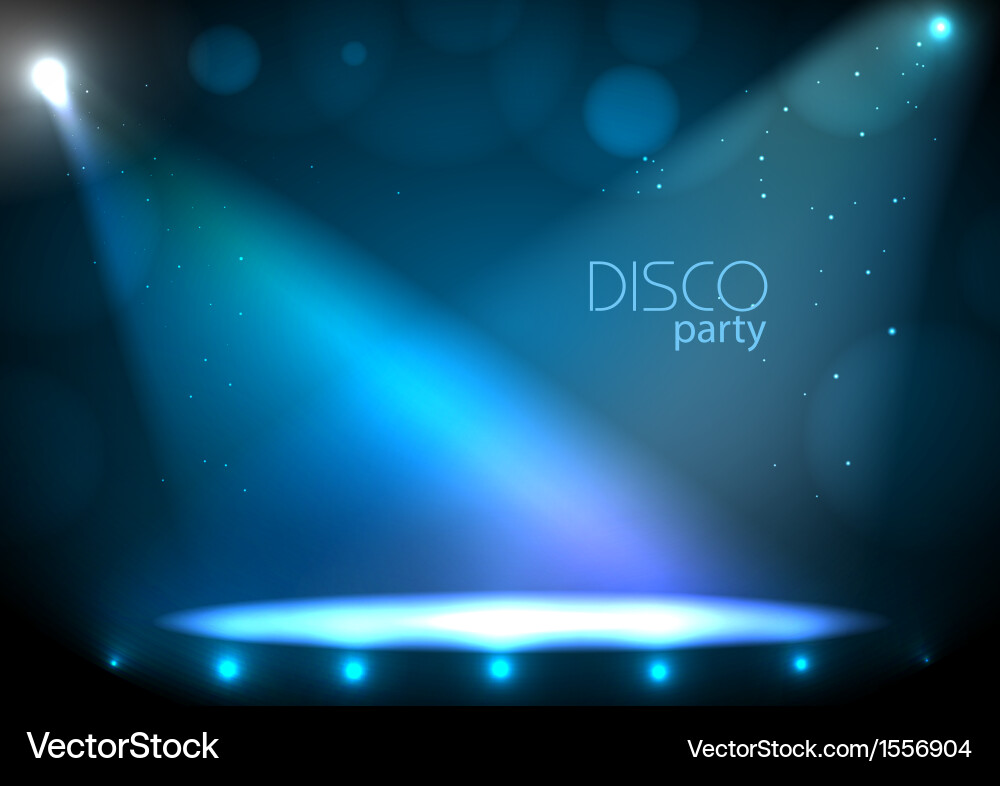 Disco background Royalty Free Vector Image - VectorStock