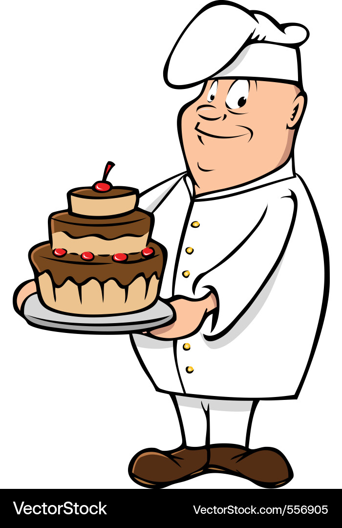 Chef male Royalty Free Vector Image - VectorStock