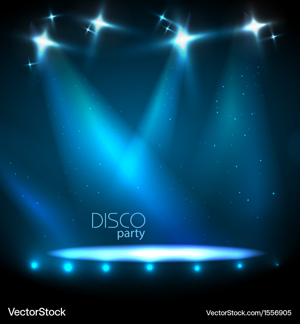 Disco background Royalty Free Vector Image - VectorStock