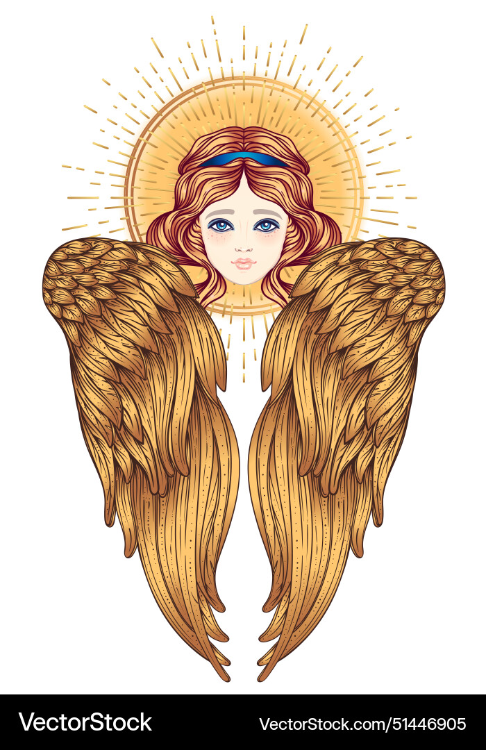 Sirin alkonost gamayun mythological creature Vector Image