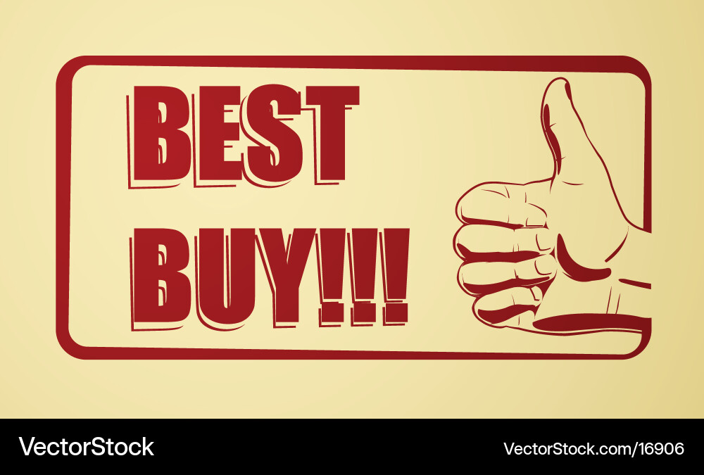 Best buy icon Royalty Free Vector Image - VectorStock