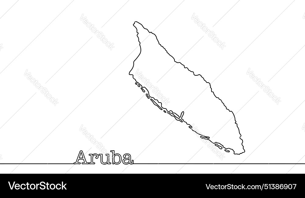 Aruba Royalty Free Vector Image - VectorStock