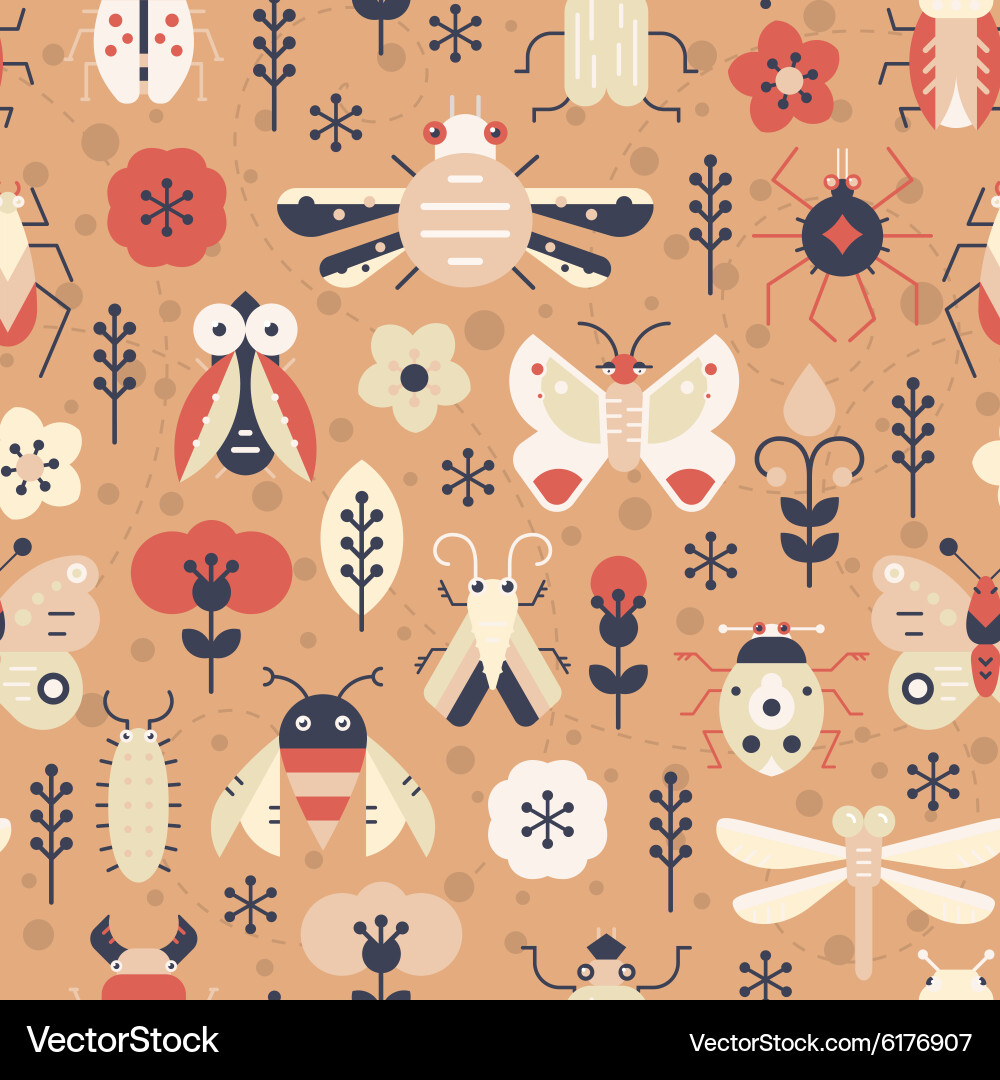 Fantasy bugs Royalty Free Vector Image - VectorStock