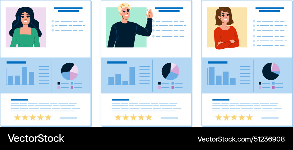 Assessment performance appraisal Royalty Free Vector Image