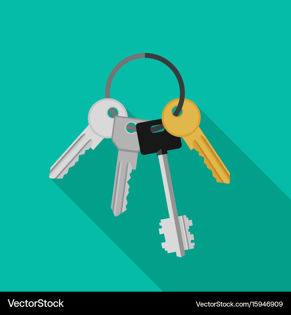 Collection of Keys Royalty Free Vector Image - VectorStock