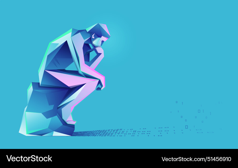 Greatthinker Royalty Free Vector Image - VectorStock