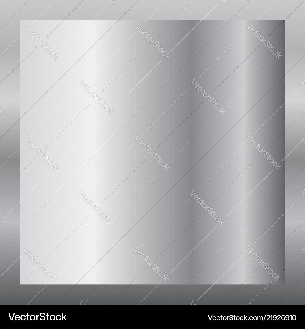 Silver gradient background design texture Vector Image