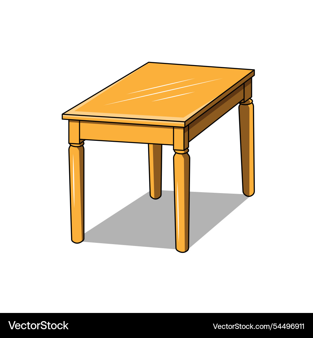 Table 5 Royalty Free Vector Image Vectorstock