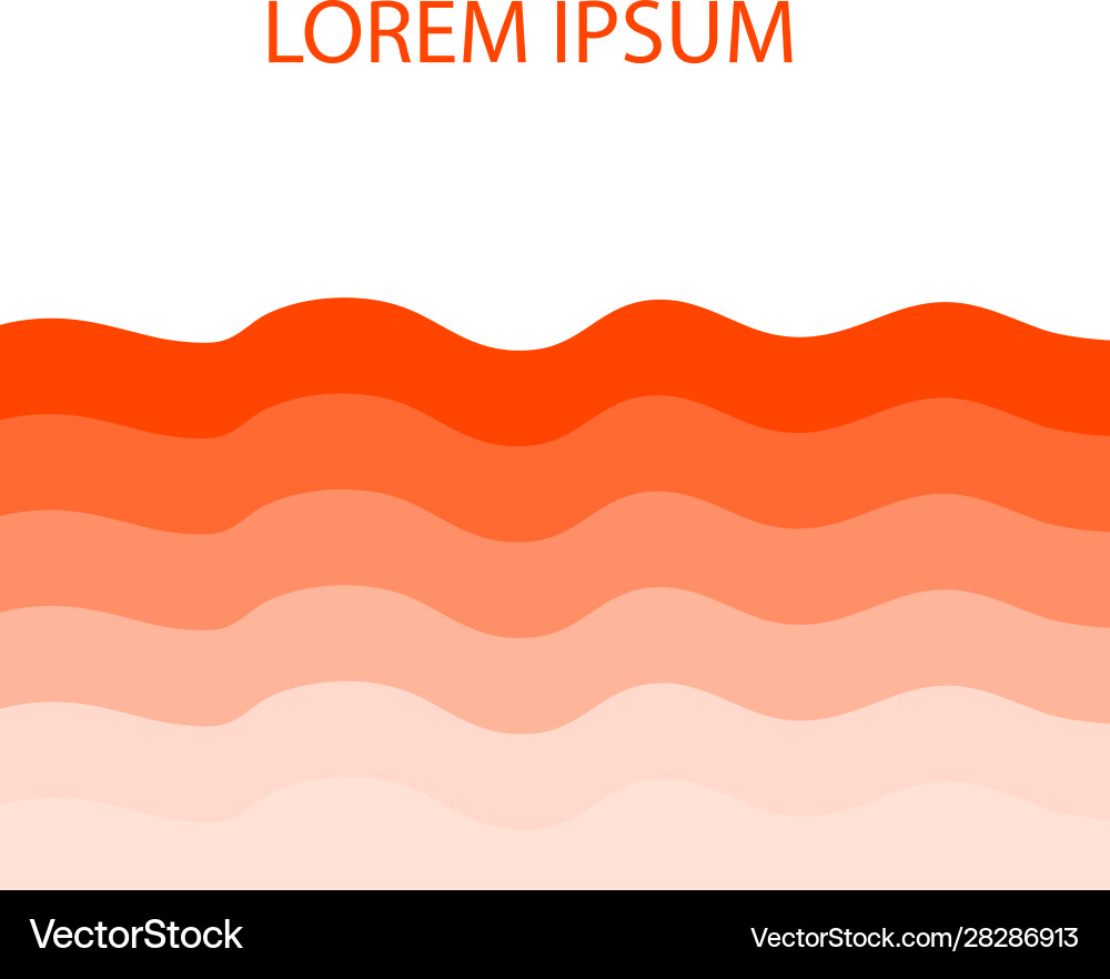 Waves background Royalty Free Vector Image - VectorStock