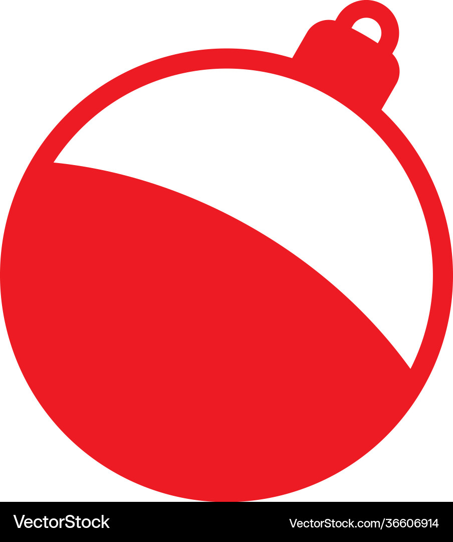 Fishing bobber Royalty Free Vector Image - VectorStock