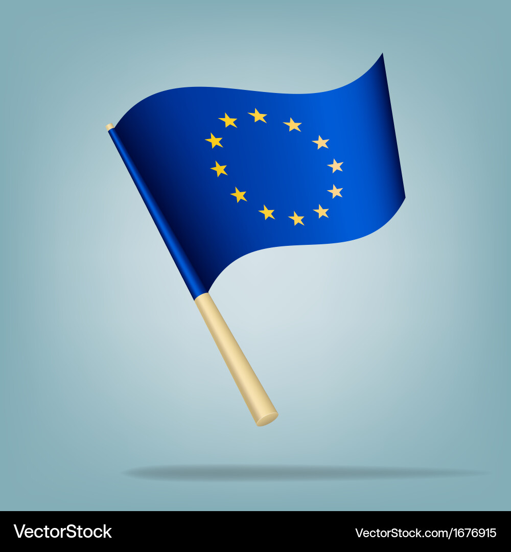 European union flag Royalty Free Vector Image - VectorStock