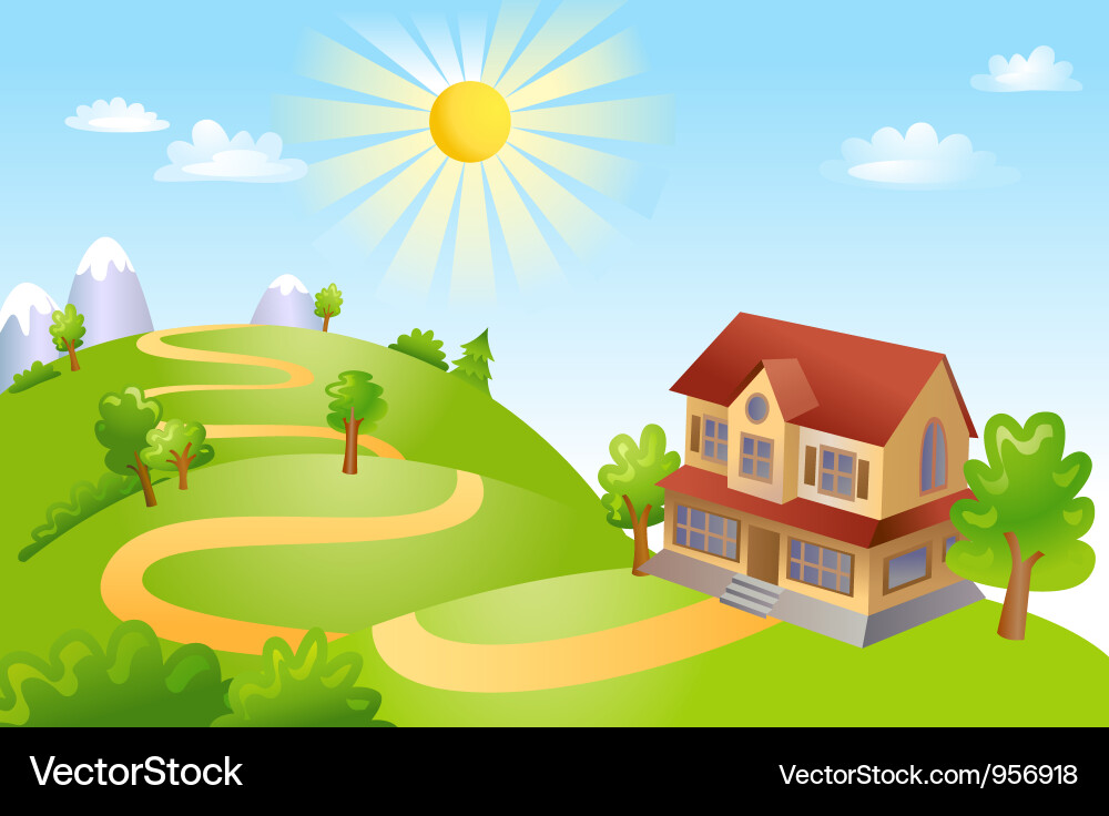Home Royalty Free Vector Image - VectorStock