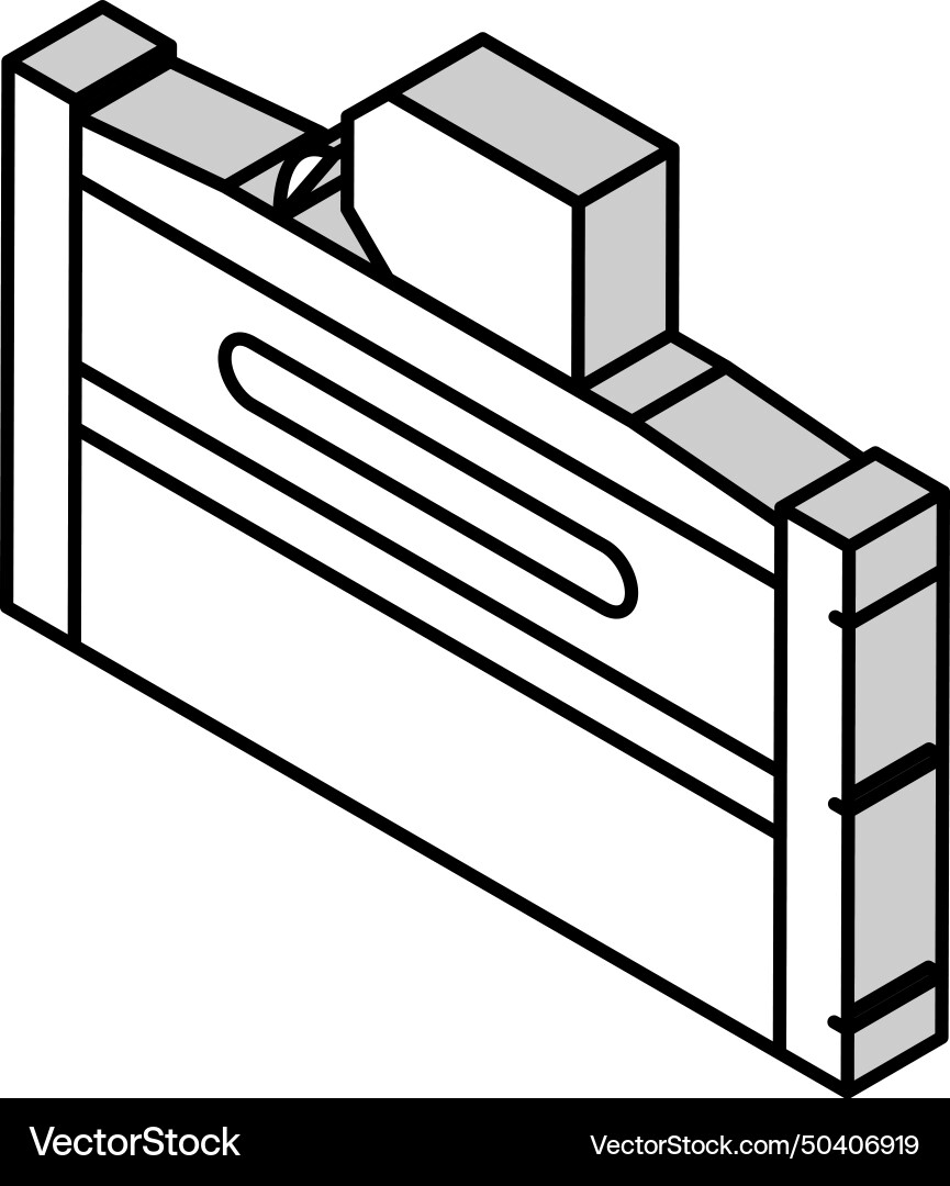 Concession shop isometric icon Royalty Free Vector Image