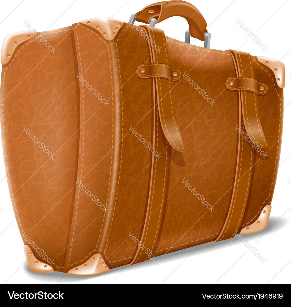 Suitcase Royalty Free Vector Image - VectorStock
