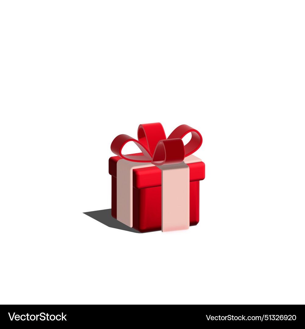 3d gift boxes Royalty Free Vector Image - VectorStock