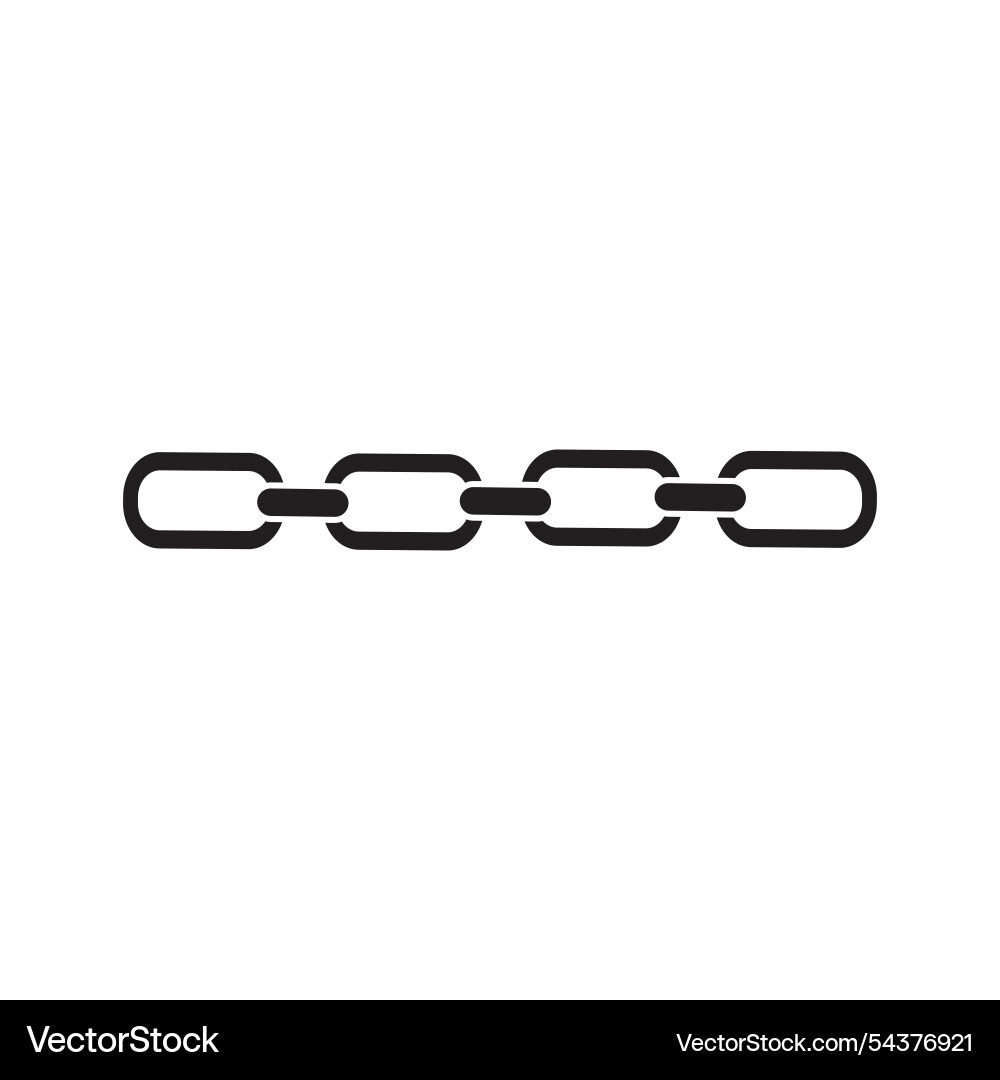 Chain logo Royalty Free Vector Image - VectorStock