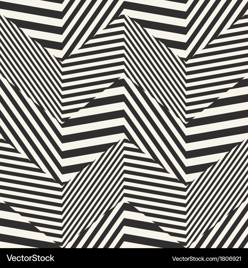 Striped textured chevron optical Royalty Free Vector Image