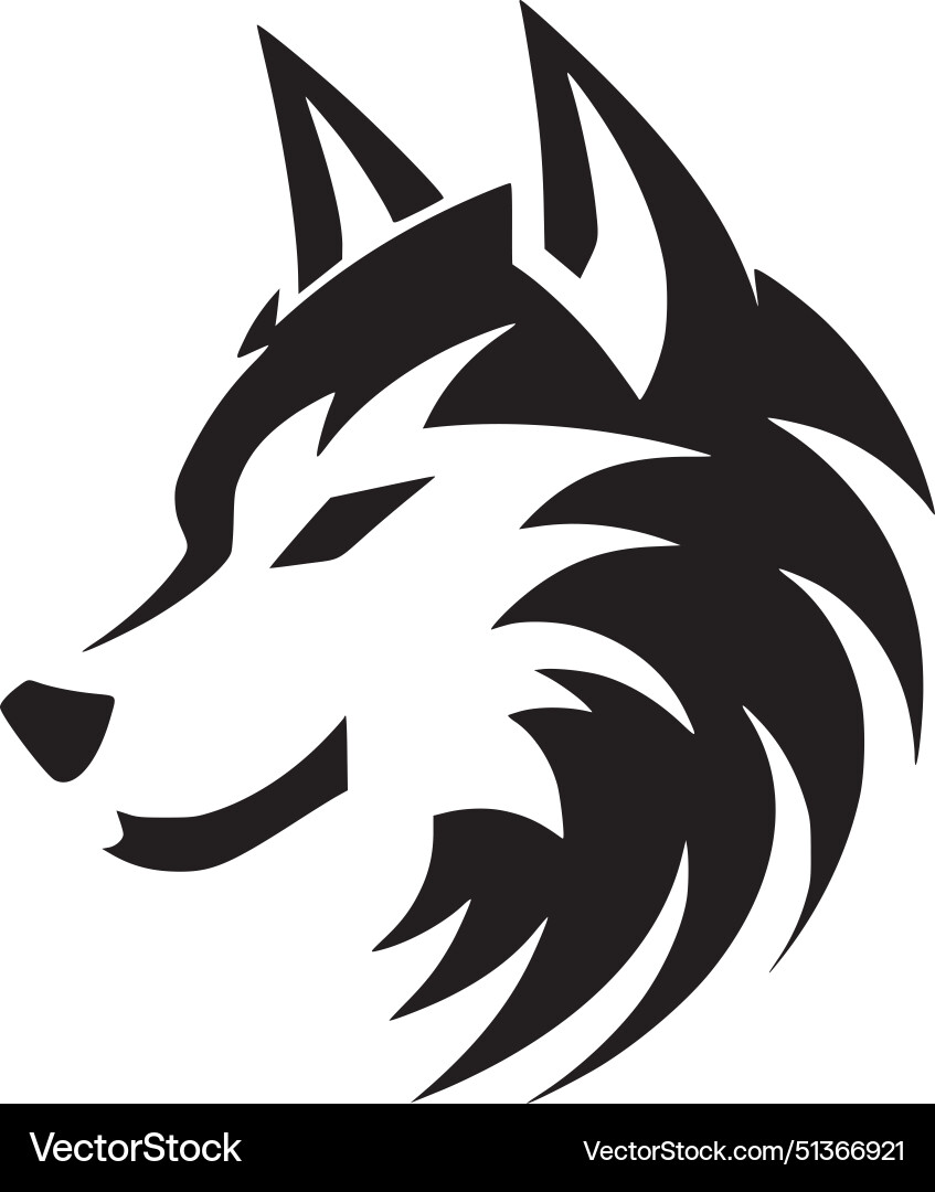 Wolf - high quality logo ideal for t-shirt Vector Image