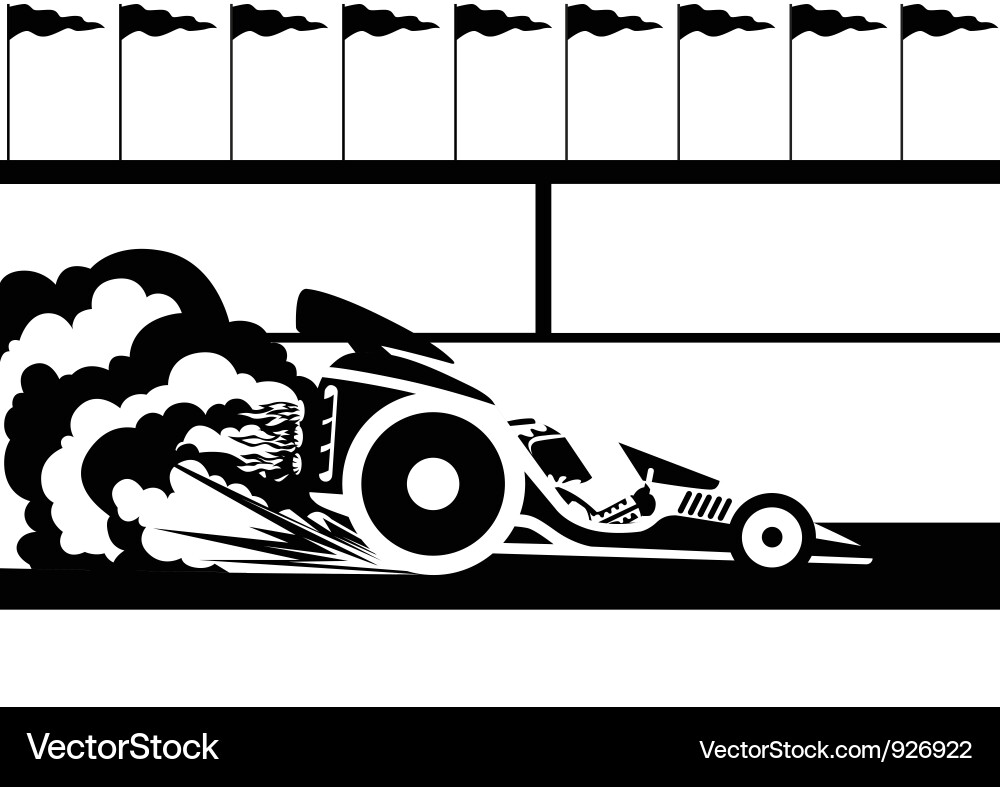 Race car Royalty Free Vector Image - VectorStock